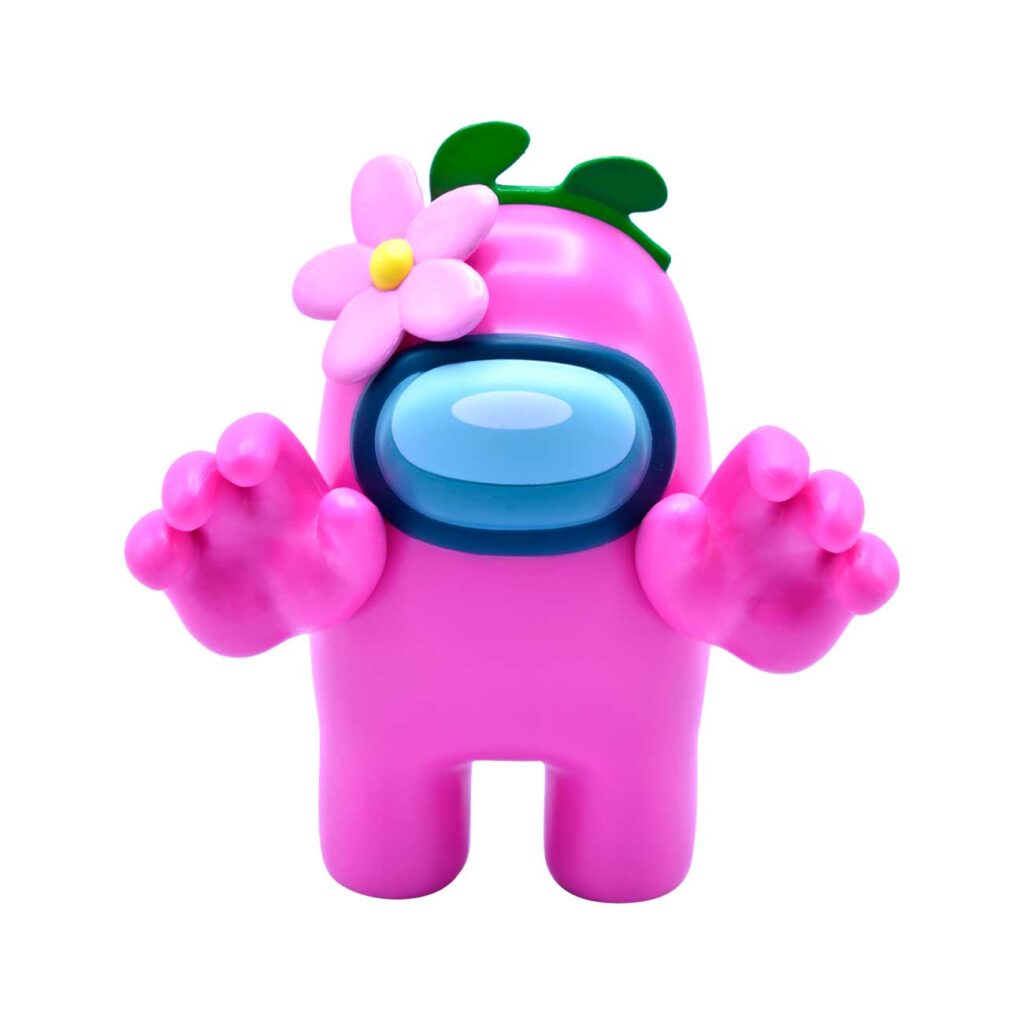 Among Us Collectible Figure Pink with Flower - Just Toys Intl