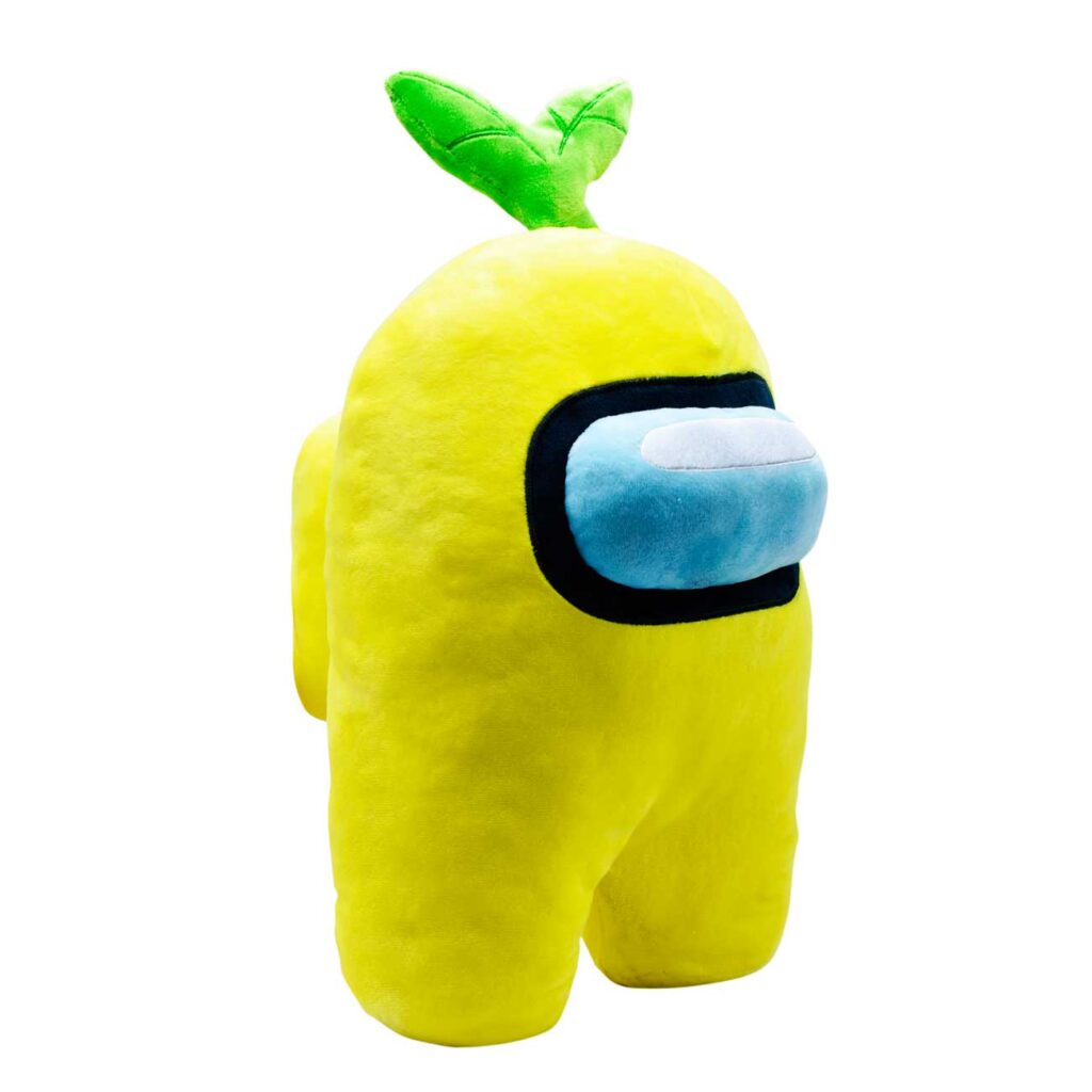Among Us Plush 12" Yellow with sprout - Just Toys Intl