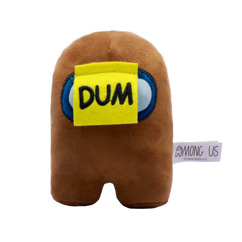 Among Us Plush 6" S3 Brown Dum - Just Toys Intl