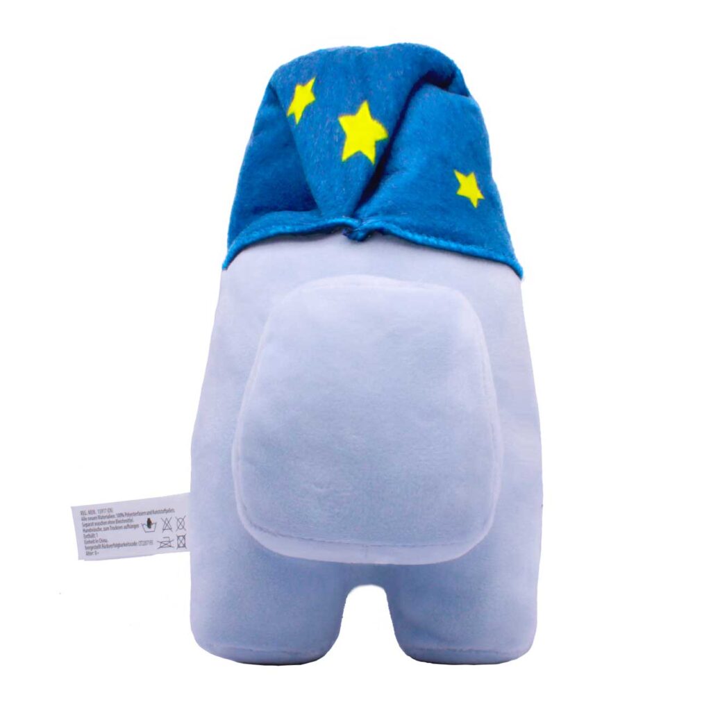 Among Us Plush 6" S3 White Wizard - Just Toys Intl