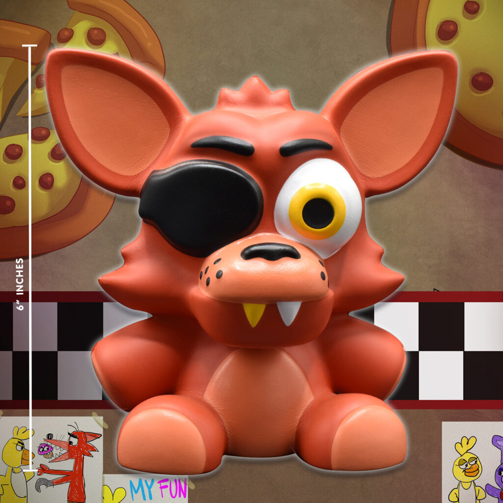 FNAF'S Mega Squishme Foxy - Just Toys Intl
