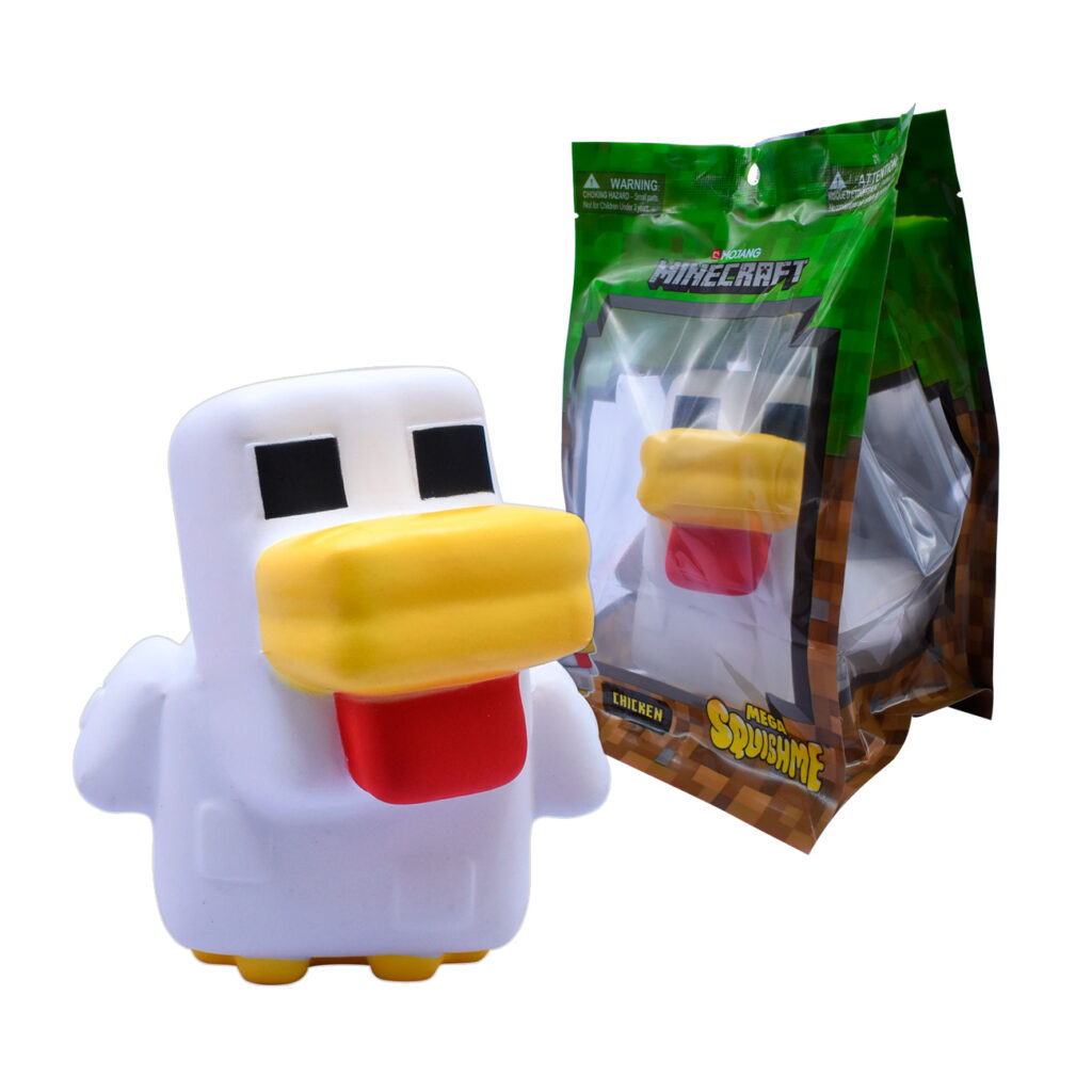 Minecraft Mega SquishMe Series 2 Chicken - Just Toys Intl