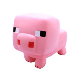 Minecraft Mighty Mega SquishMe Series 1 Pig - Just Toys Intl
