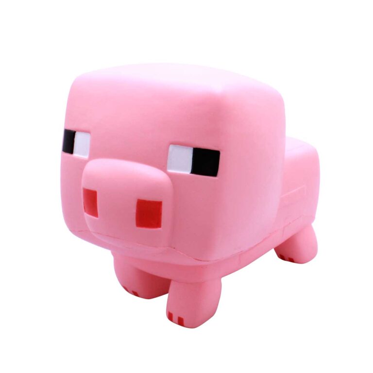 Minecraft Mighty Mega SquishMe Series 1 Pig - Just Toys Intl