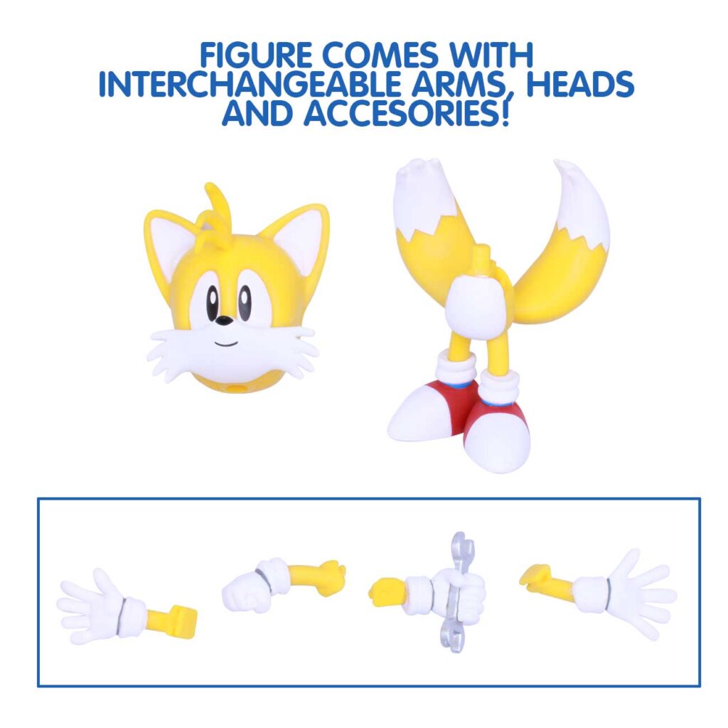 Sonic Classic Action Figures Tails Series 2 - Just Toys Intl