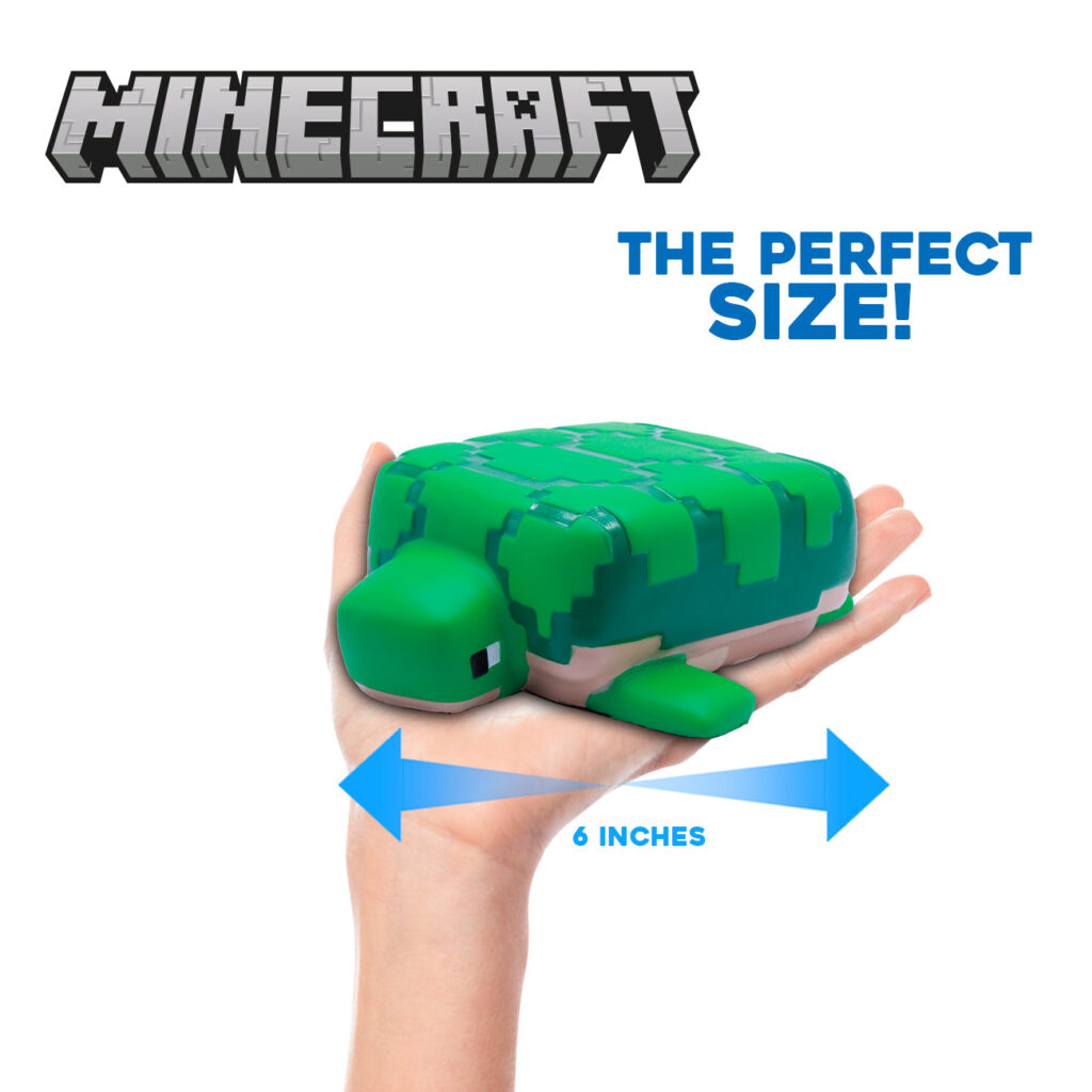 Minecraft Mega Squishme Series 4 Turtle - Just Toys Intl