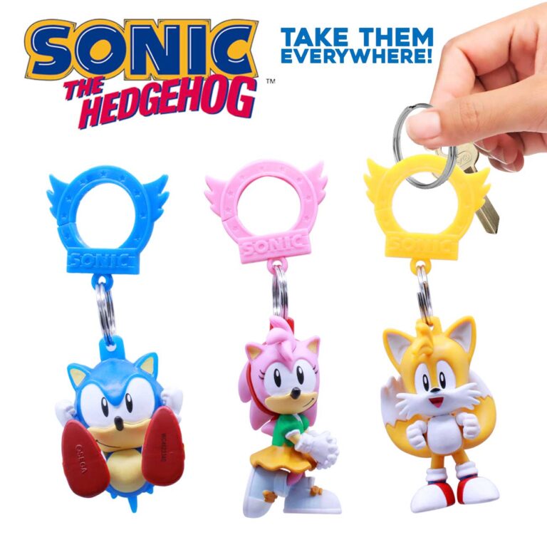Sonic Backpack Hangers Golden Series - Just Toys Intl