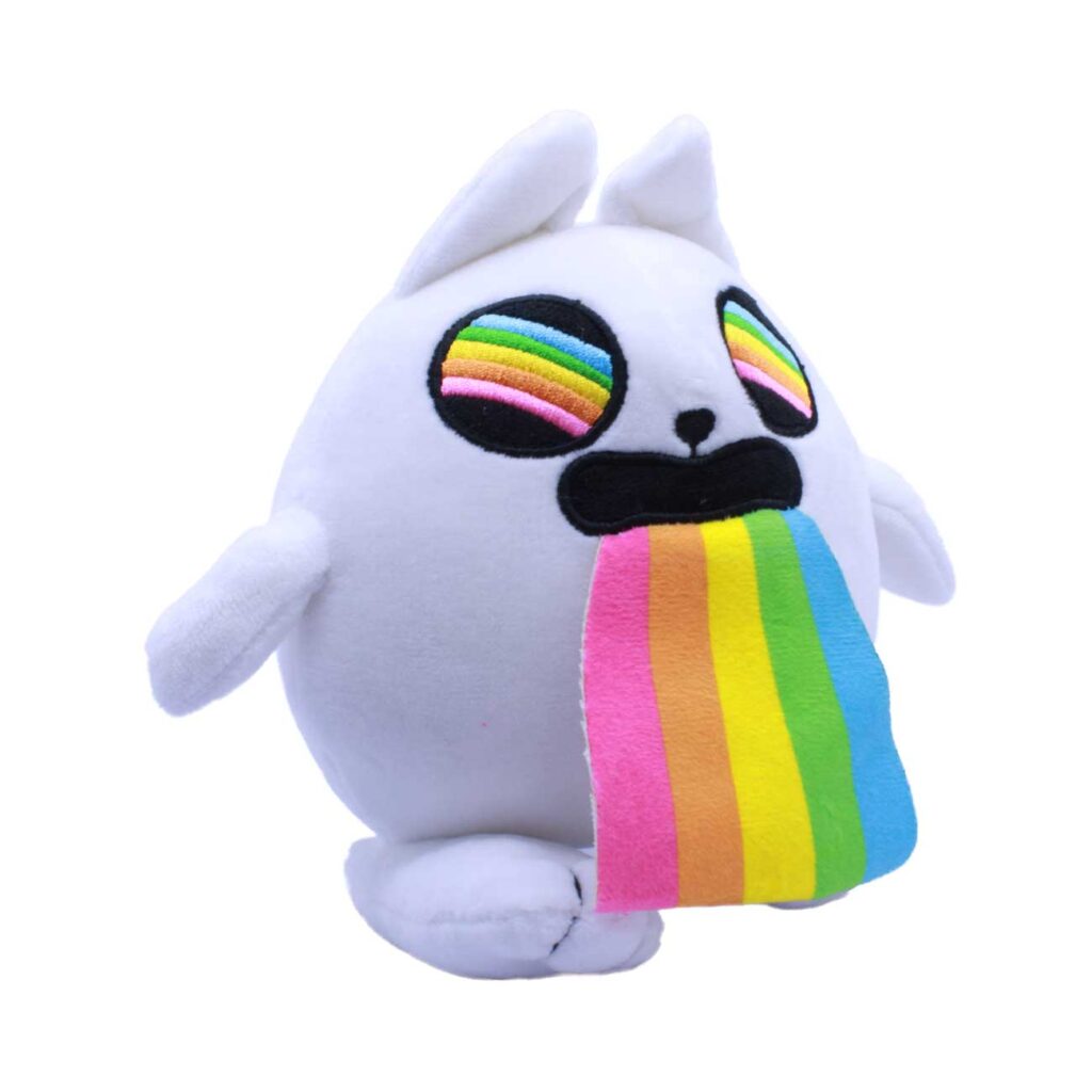 Exploding Kittens 6" Plush (Rainbow Ralph Cat) - Just Toys Intl